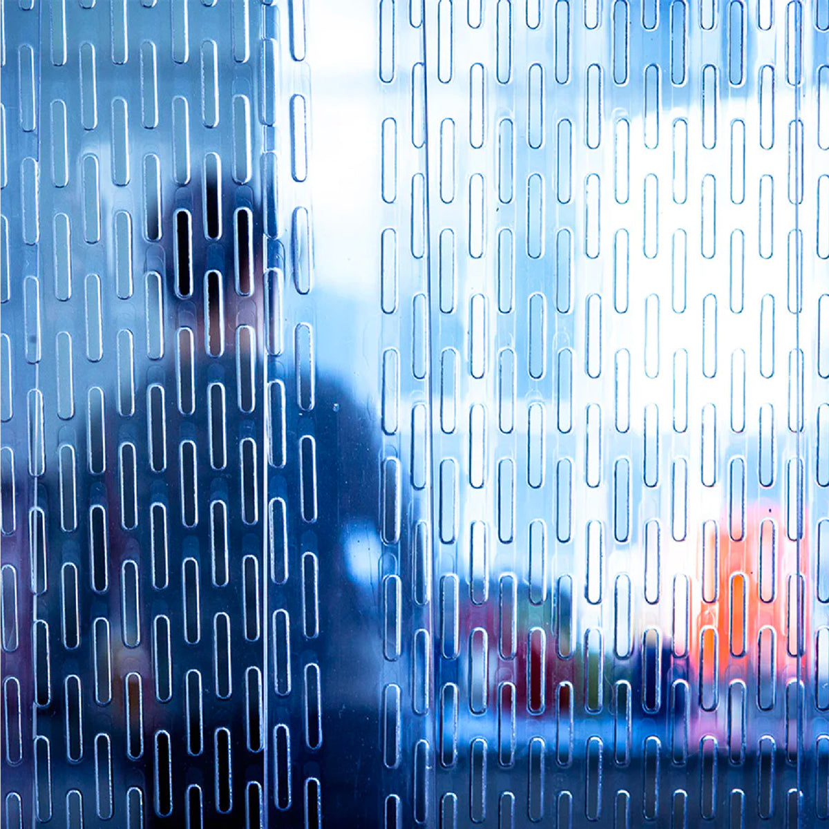 Perforated PVC Strip Curtains | Ventilated Barriers – Strip Curtains Direct