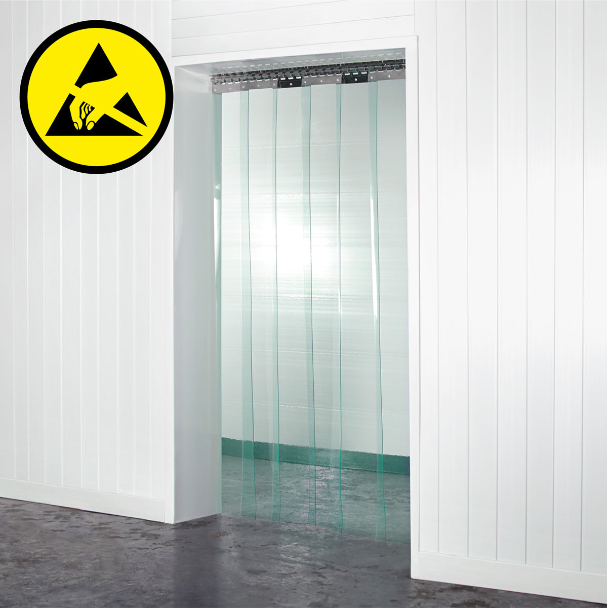 Anti-Static PVC Strip Curtains | Electrostatic Protection – Strip ...