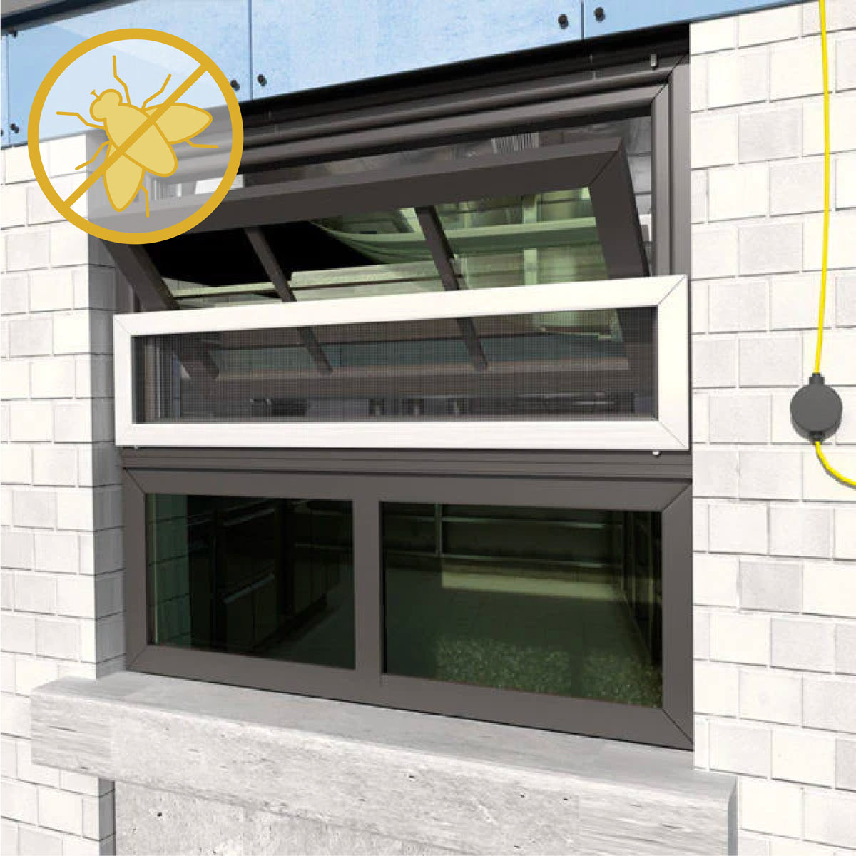 Fly Screens | Insect-Proof Ventilation – Strip Curtains Direct