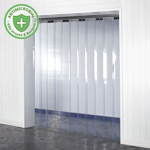 Antimicrobial PVC Replacement Strips 200mm | Hygiene PVC