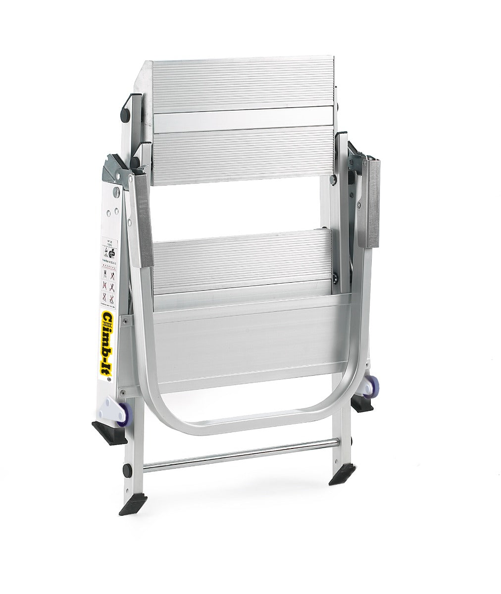 Easy Slope Aluminium Folding Leader Steps