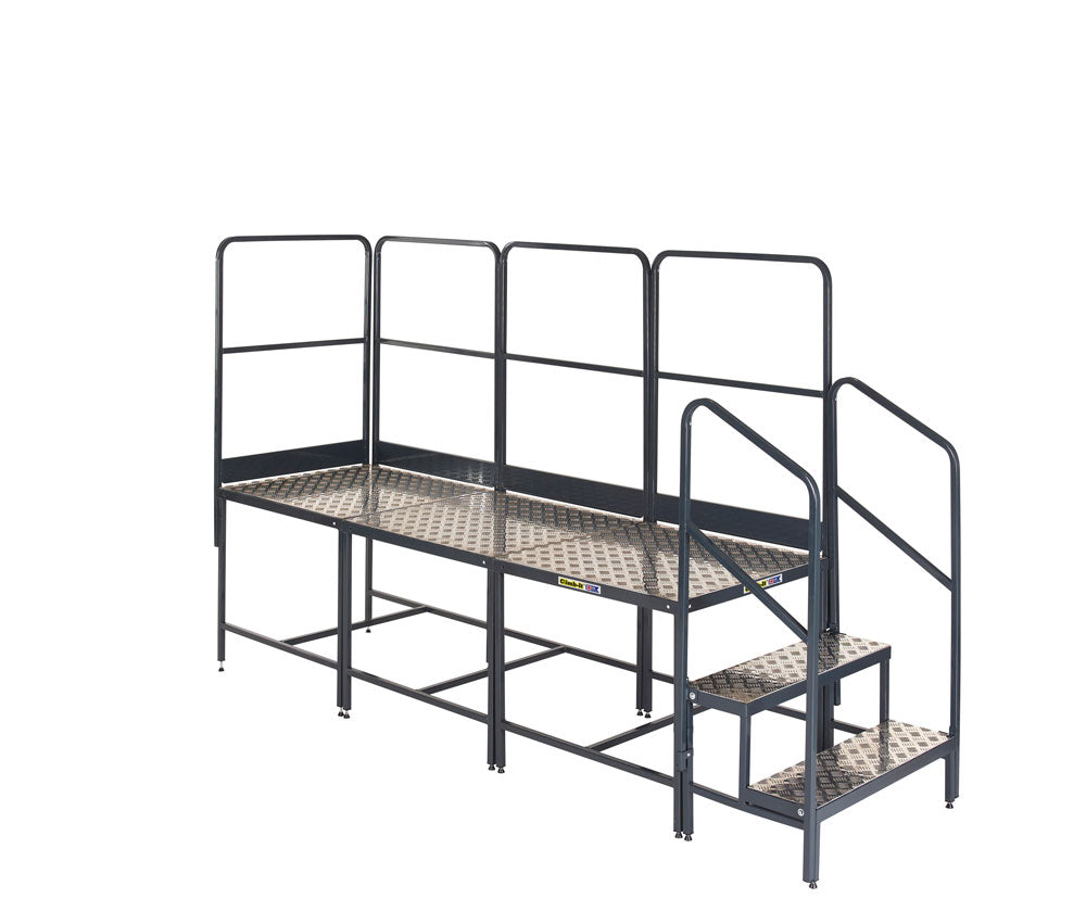 Climb-It UK Work Platform – Three Platforms, Inline