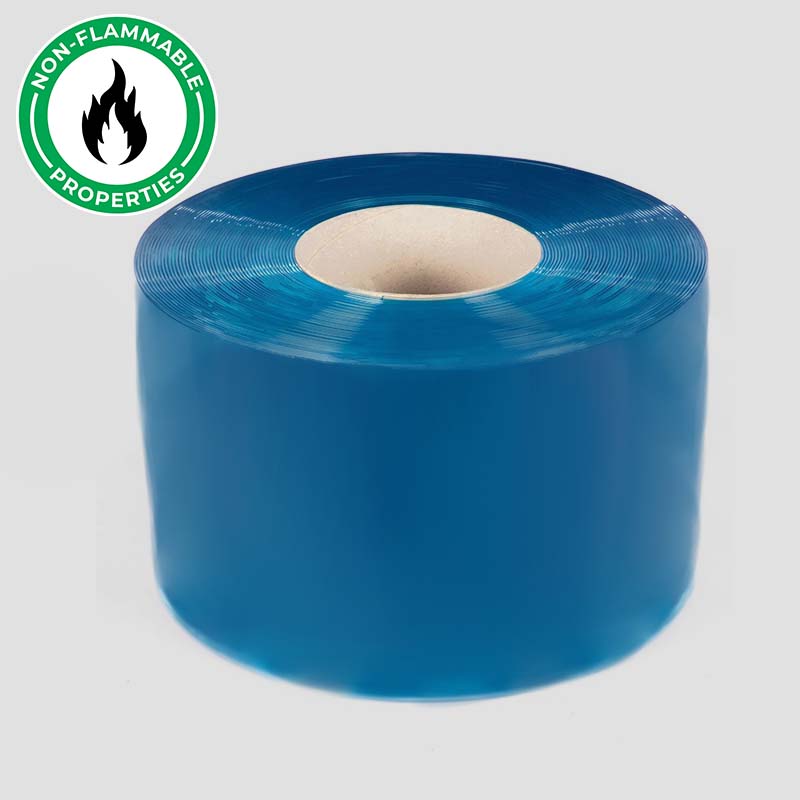 Fire Retardant PVC Strip Roll 200mm | Safety PVC Roll