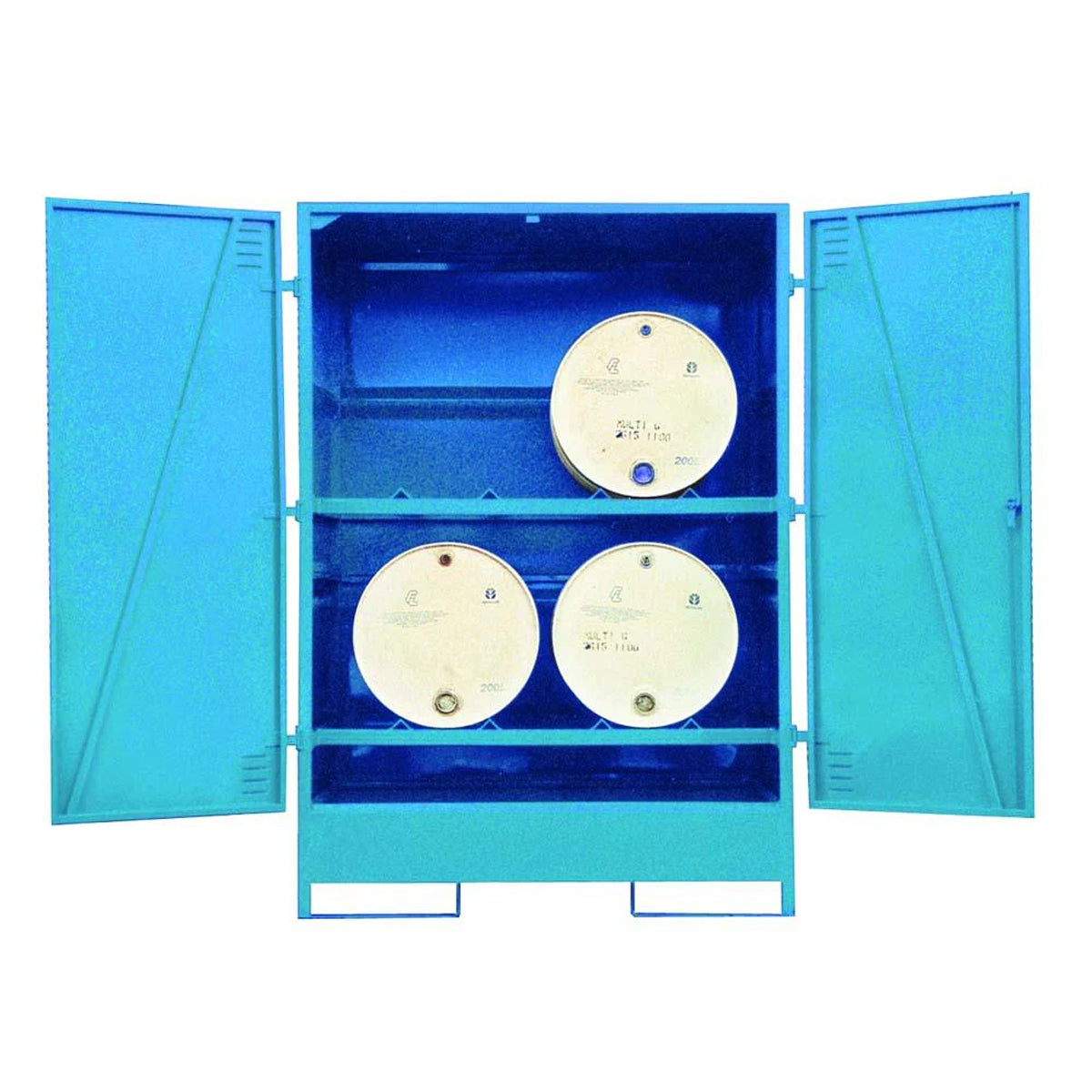 Fully Enclosed Drum Stores - Maximum Security and Safe Drum Storage