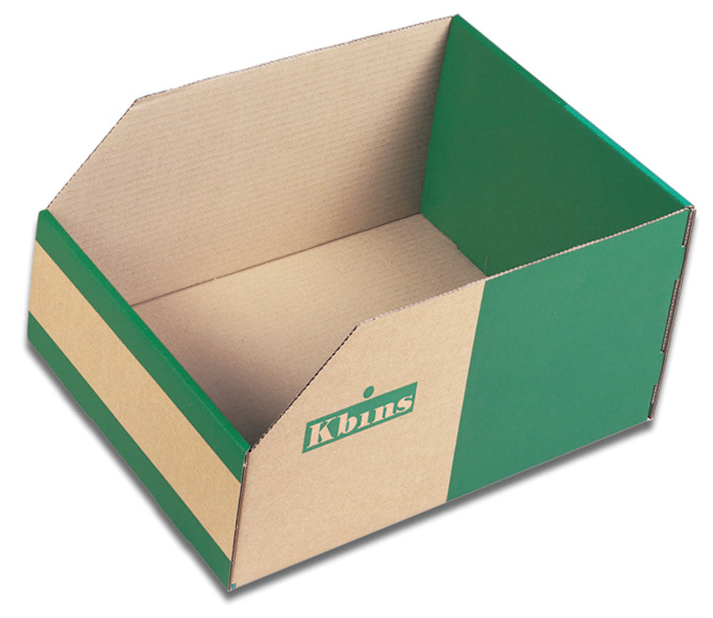 Kbins - Corrugated Cardboard Storage Bins (200mm High)