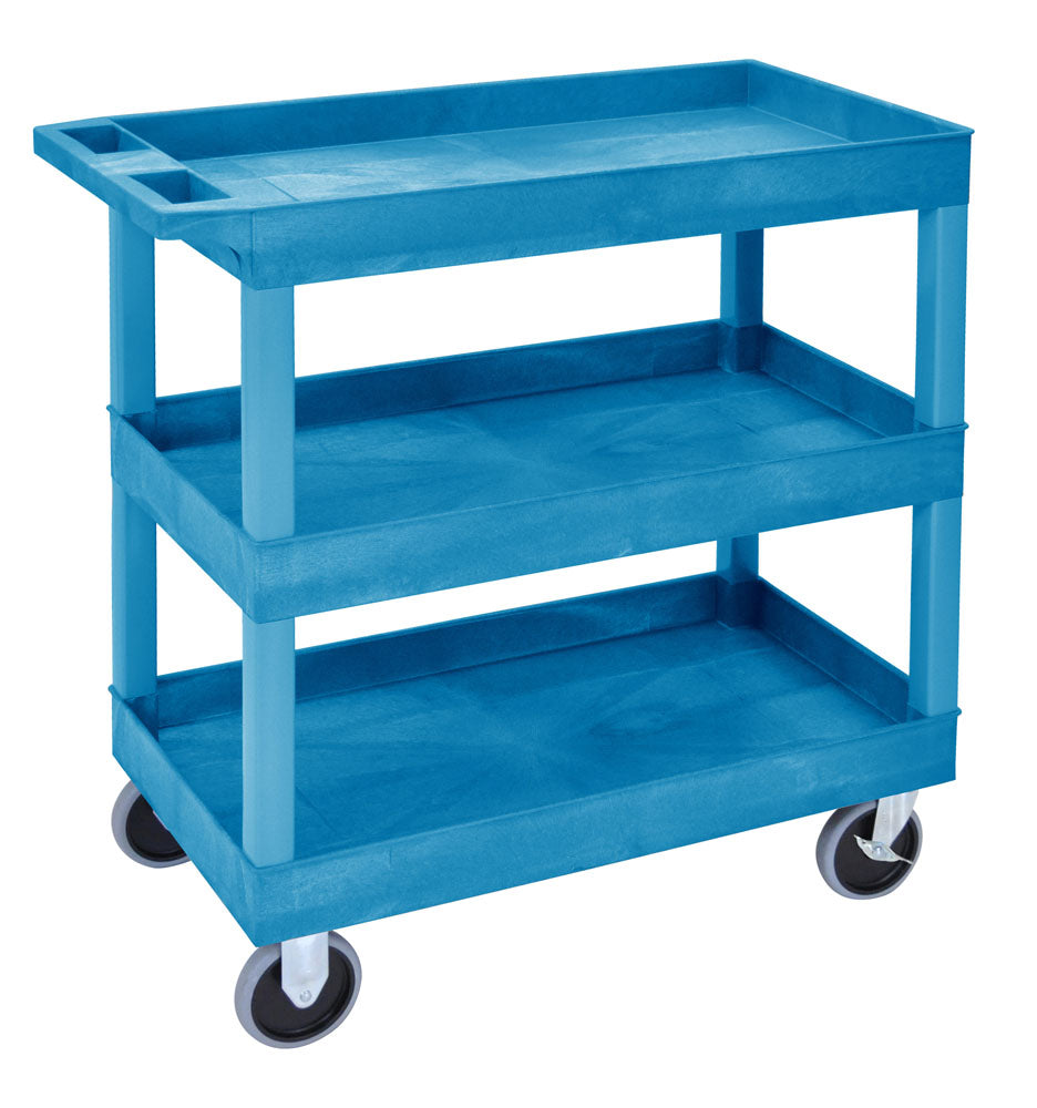 Plastic Multi-Purpose Trolleys with 2 Storage Trays