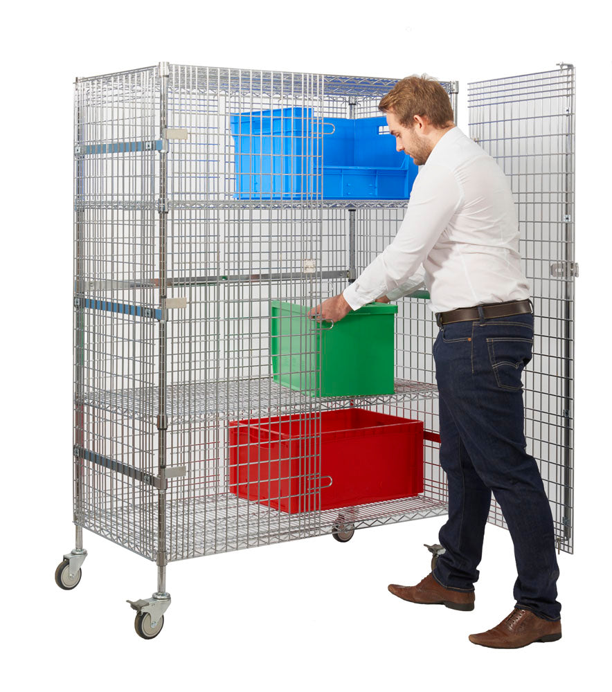 Wire Mesh Security Trolleys
