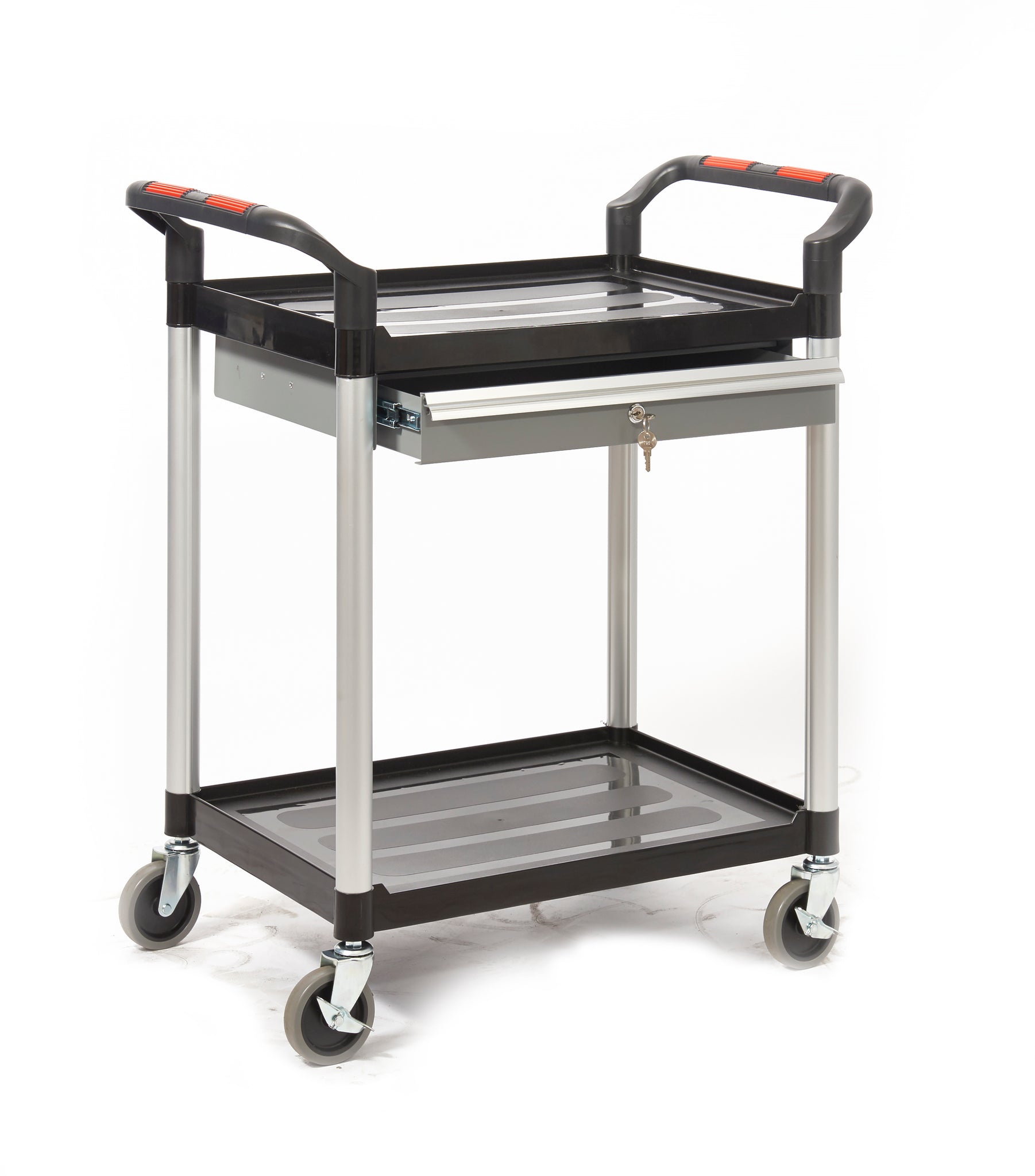 Proplaz Shelf Trolley - Steel Drawers
