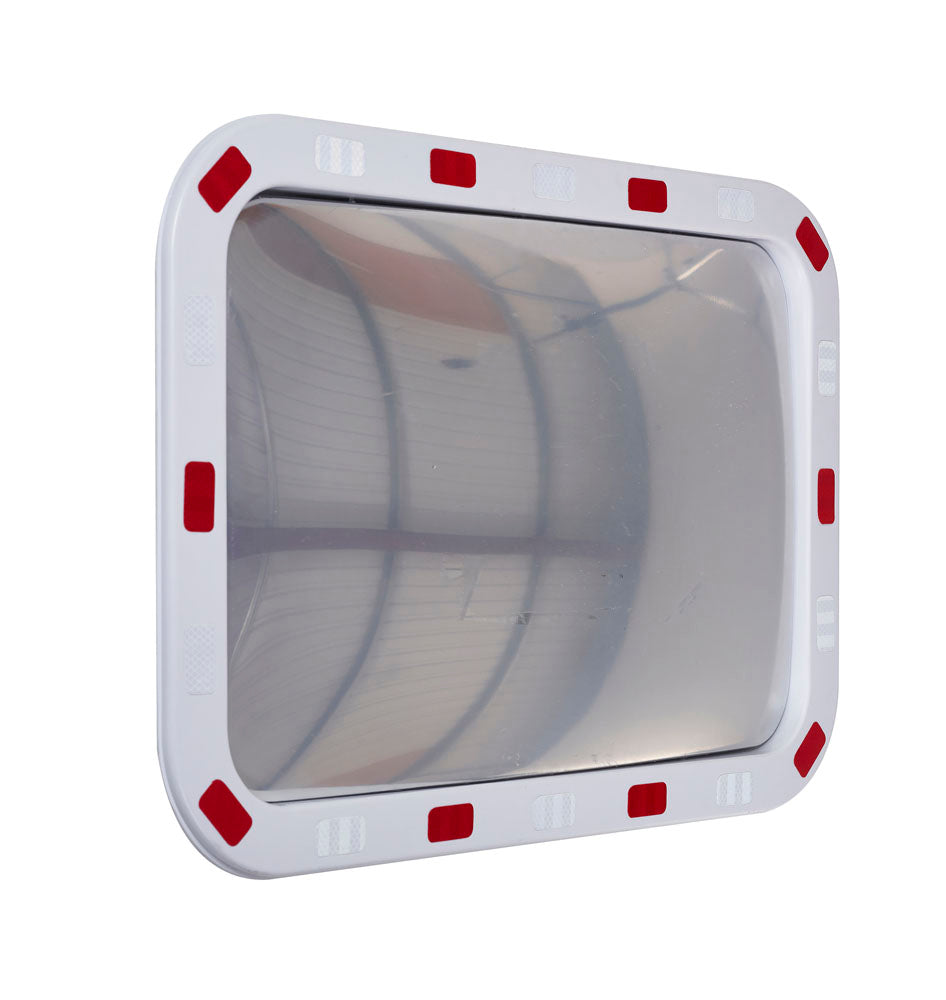 Rectangular Traffic Mirror – Outdoor Safe, Reflective Edges