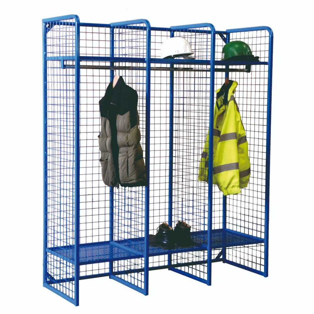 Wire Mesh Storage Compartments