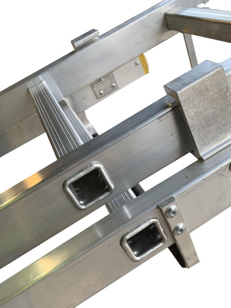 Two Section Push Up Roof Ladders