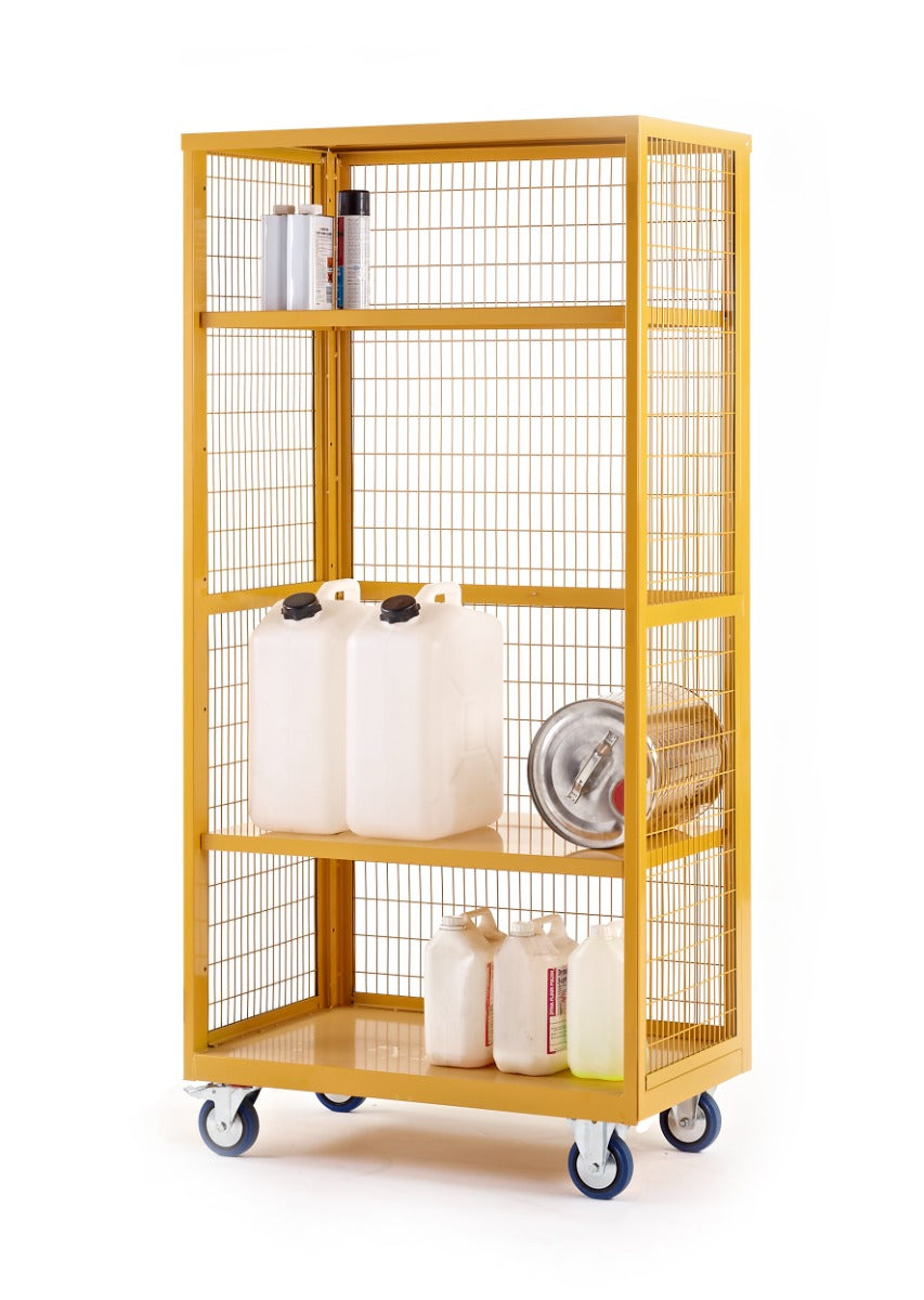 Hazardous Distribution Cages with Open Front