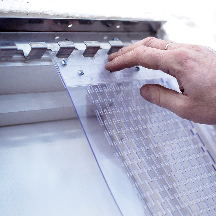 Perforated PVC Strip Curtains 200x2mm | Strip Curtains Direct