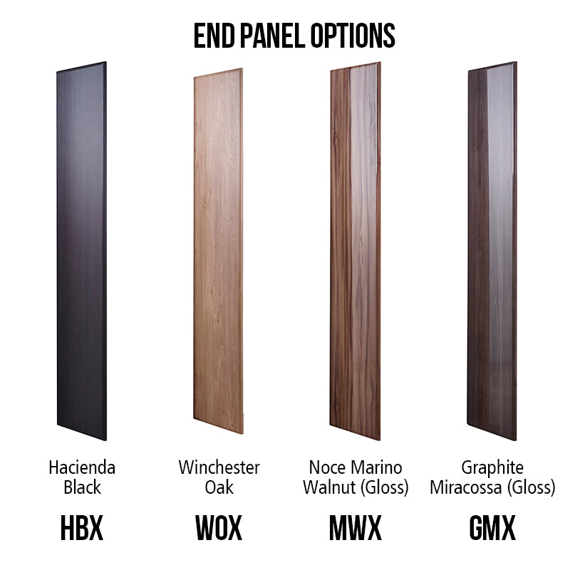 Executive Locker End Panel for Seamless Finish