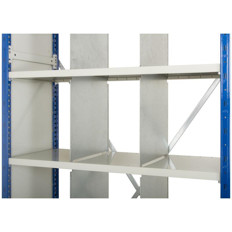 Expo 4 Boltless Shelving Divider - Enhanced Organisation and Support