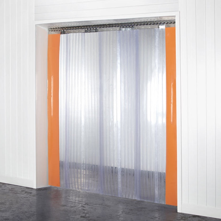 Medium Duty Double Ribbed PVC Strip Curtain 300mm x 3 mm | Strip ...